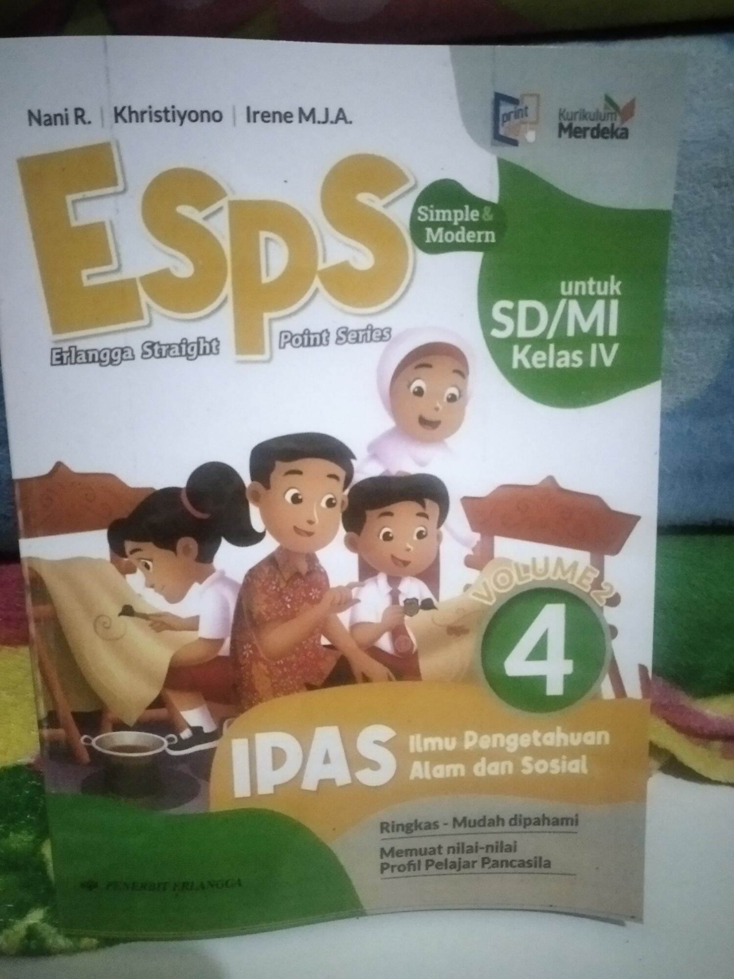 ESPS IPAS ilmu pengetahuan alam dan sosial volume 2 untuk SD & MI kelas ...