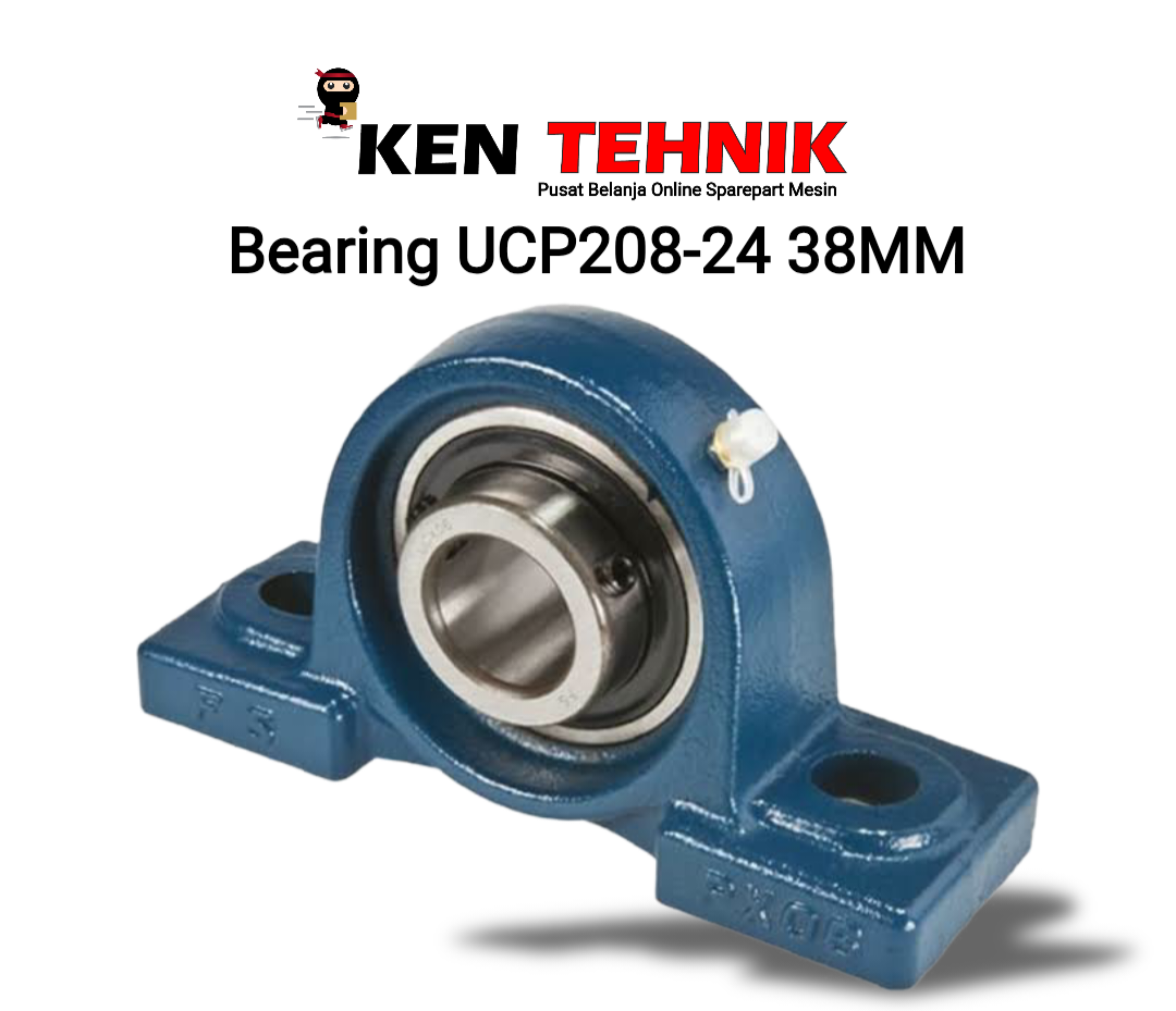 Bearing UCP 208-24 As 38mm Model Gunung | Lazada Indonesia