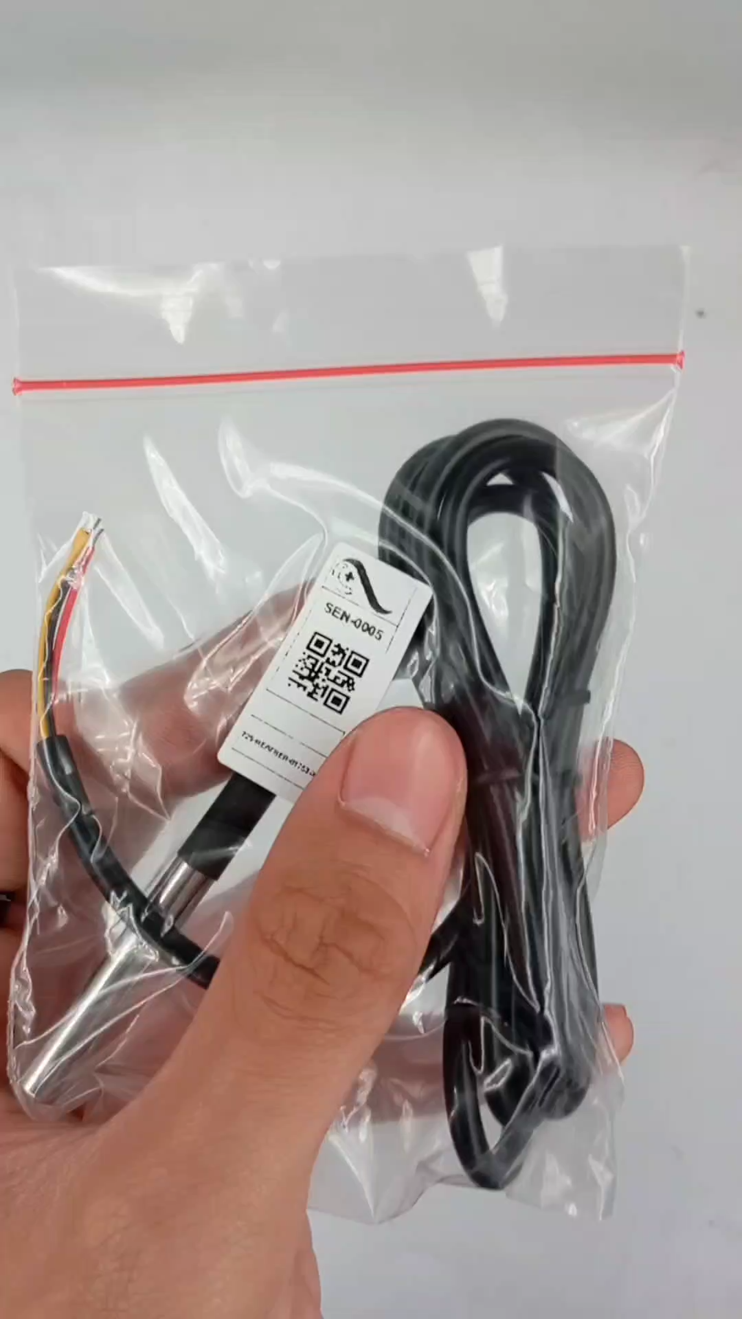 Sensor Suhu DS18B20 Waterproof – Probe Pengukur Suhu Tahan Air untuk ...