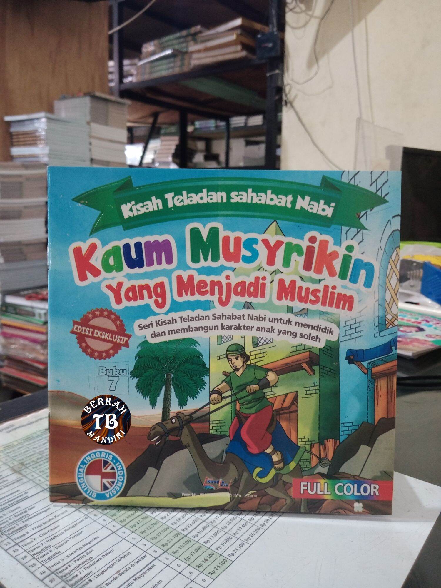 Buku Kisah Teladan Sahabat Nabi Kaum Musyrikin Yang Menjadi Muslim (19× ... Buku Kisah Teladan Sahabat Nabi Kaum Musyrikin Yang Menjadi Muslim (19× ...