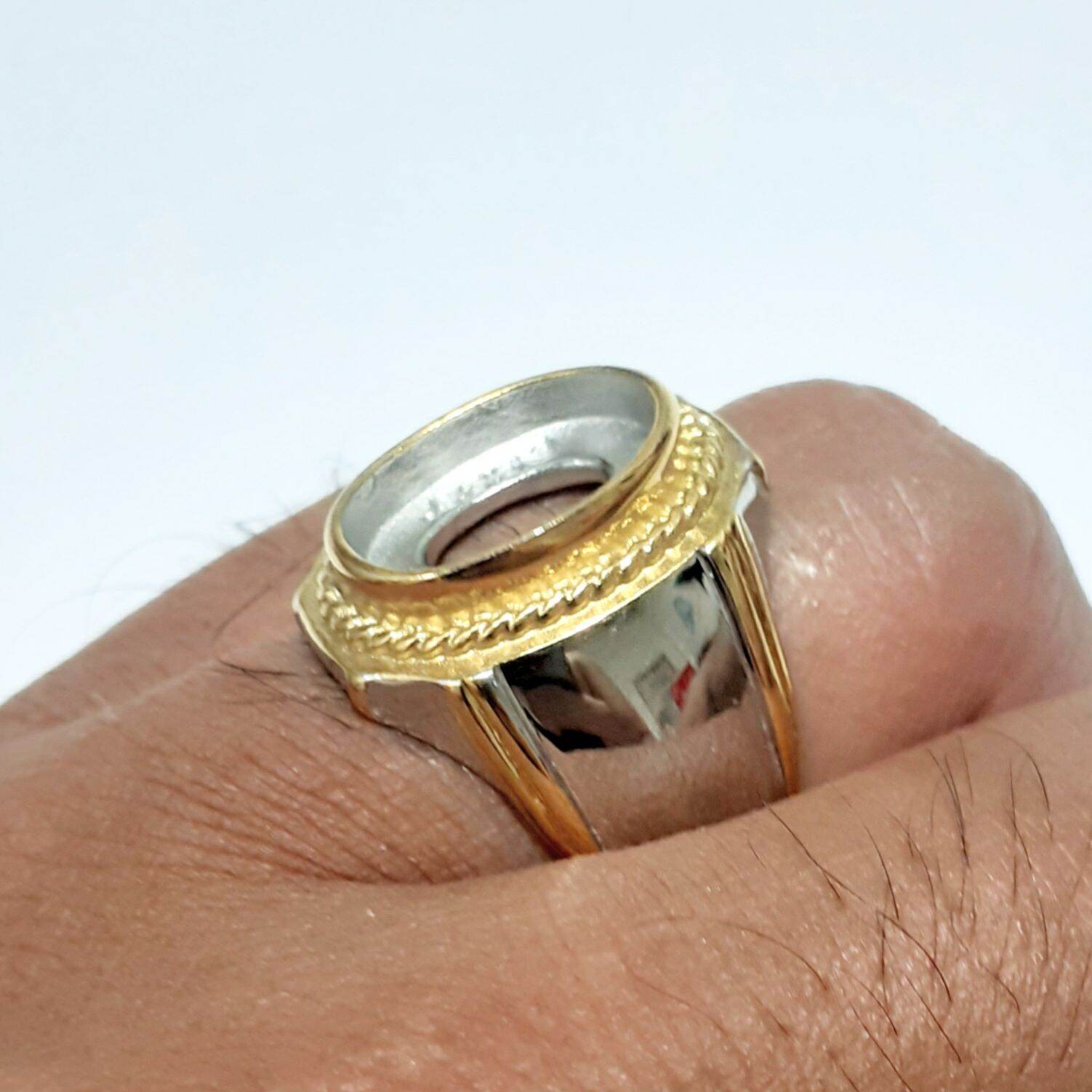 Cincin Ring Emban Titanium Tanam | Lazada Indonesia