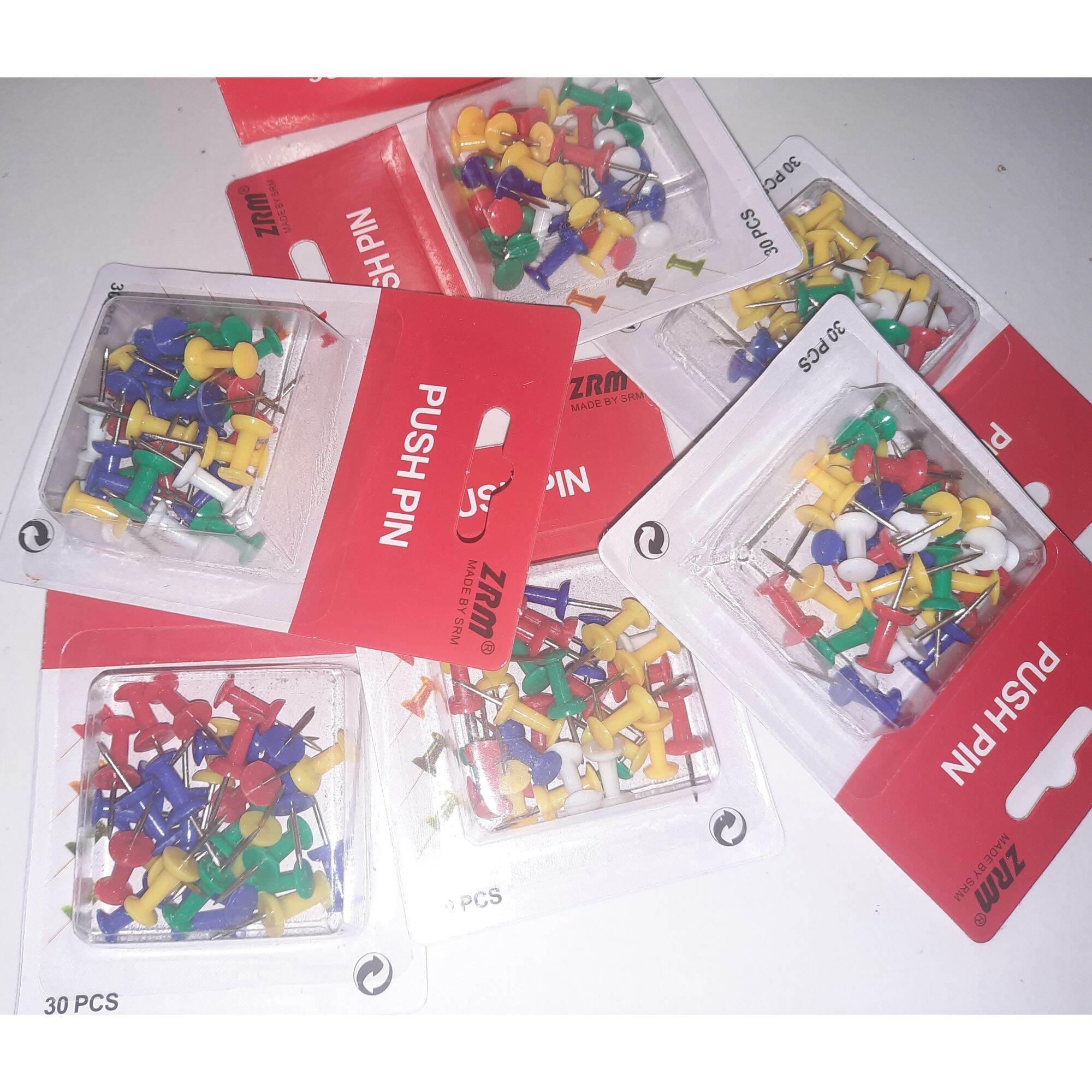 Push pin ZRM p-30 Isi 30 Biji Paku Kertas Dinding | Lazada Indonesia