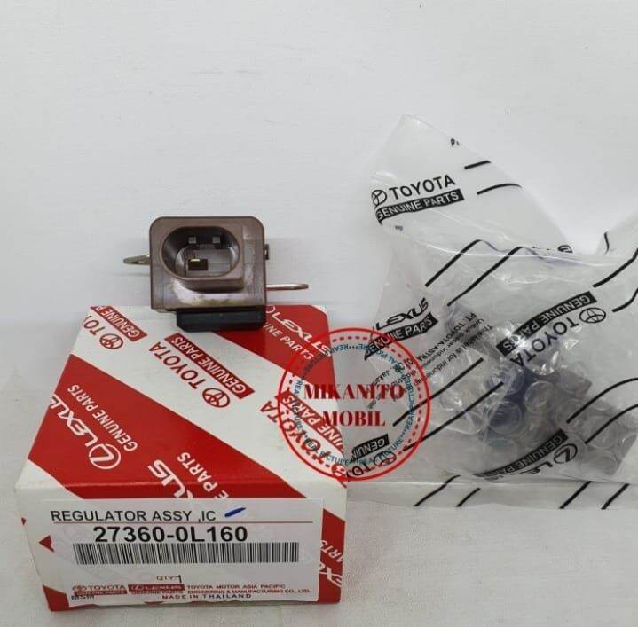 IC REGULATOR ALTERNATOR TOYOTA ALL NEW VIOS & ALL NEW YARIS SIENTA ...