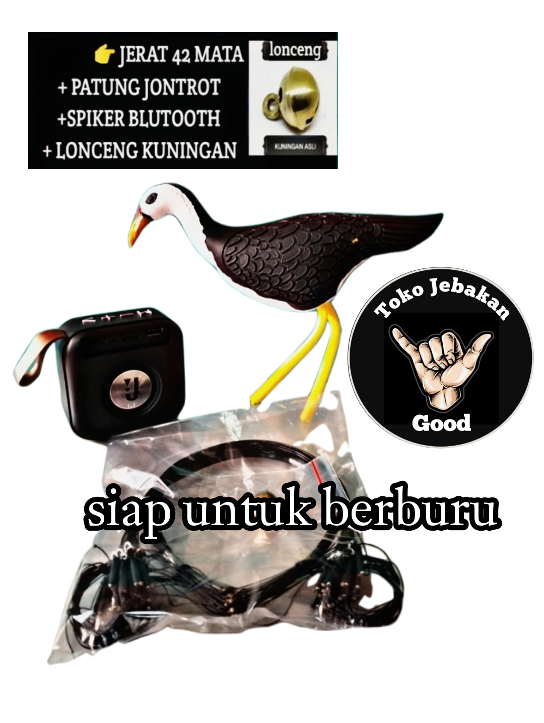 jerat burung ruak ruak paket kumplit | Lazada Indonesia