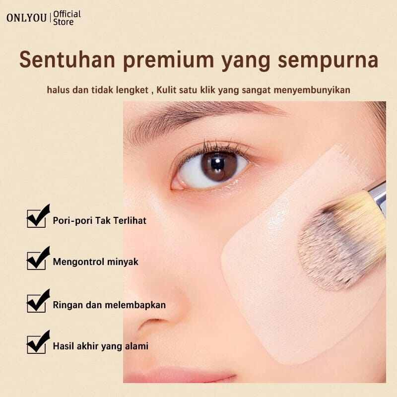 ONLYOU FOUNDATION MENGECILKAN PORI BB CREAM CONCEALER TAHAN AIR ...