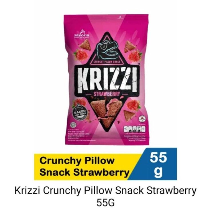 KRIZZI Snack strawberry 55 gr | Lazada Indonesia