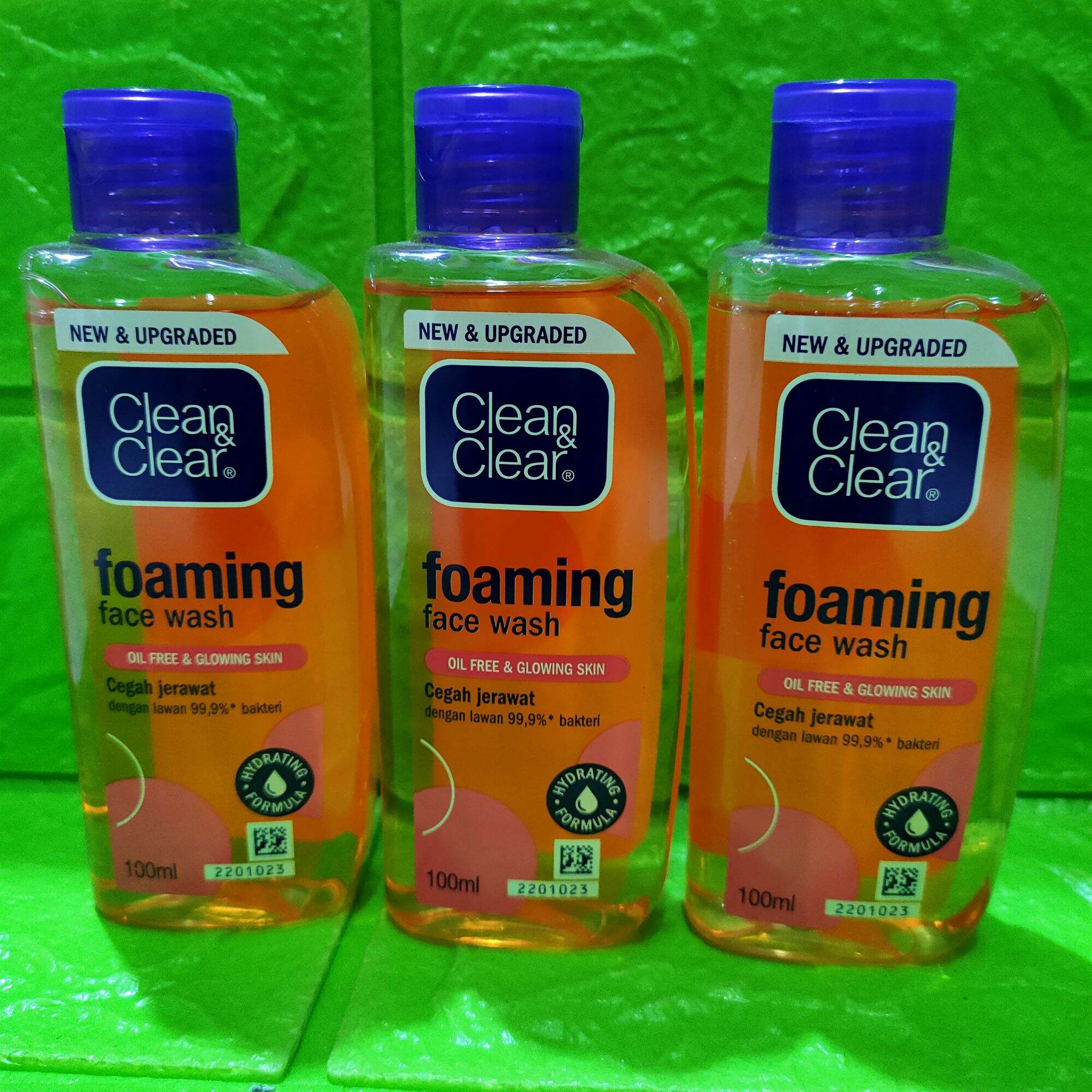 clean & clear foaming face wash 100ml/sabun cuci muka | Lazada Indonesia