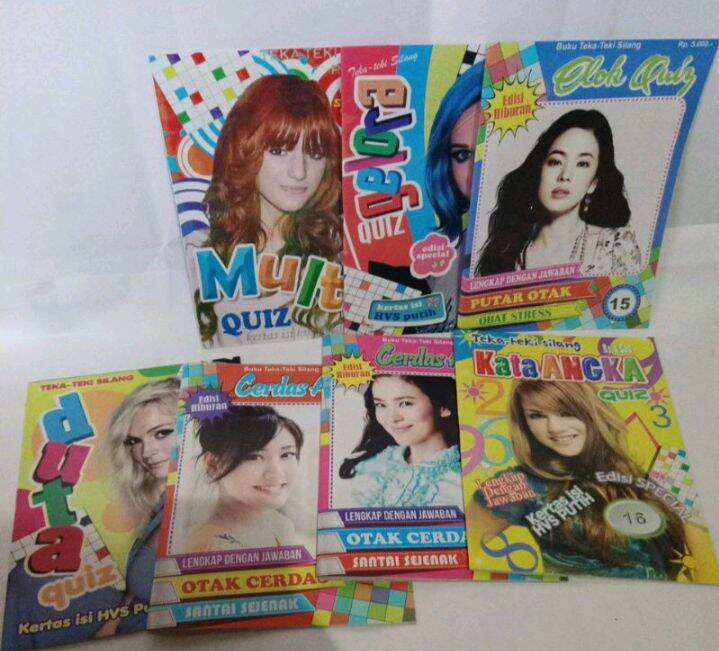 TTS ANGKA DAN QUIZ 6 PIC | Lazada Indonesia