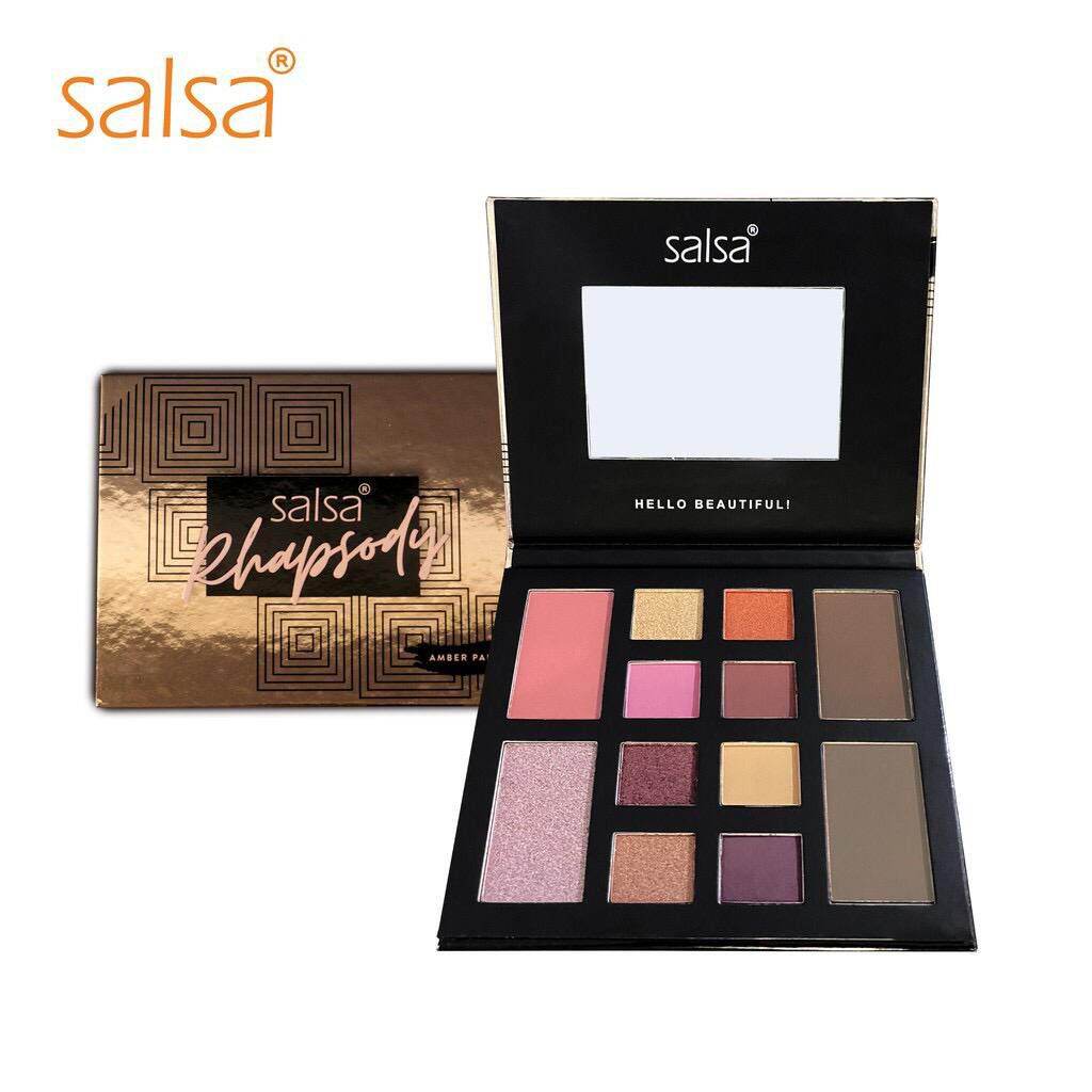 Salsa Rhapsody Face Palette Eyeshadow Contour Original100% | Lazada ...