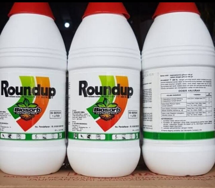 ROUNDUP HERBISIDA KMS 1 LITER PEMBASMI RUMPUT LIAR SAMPAI AKAR | Lazada ...