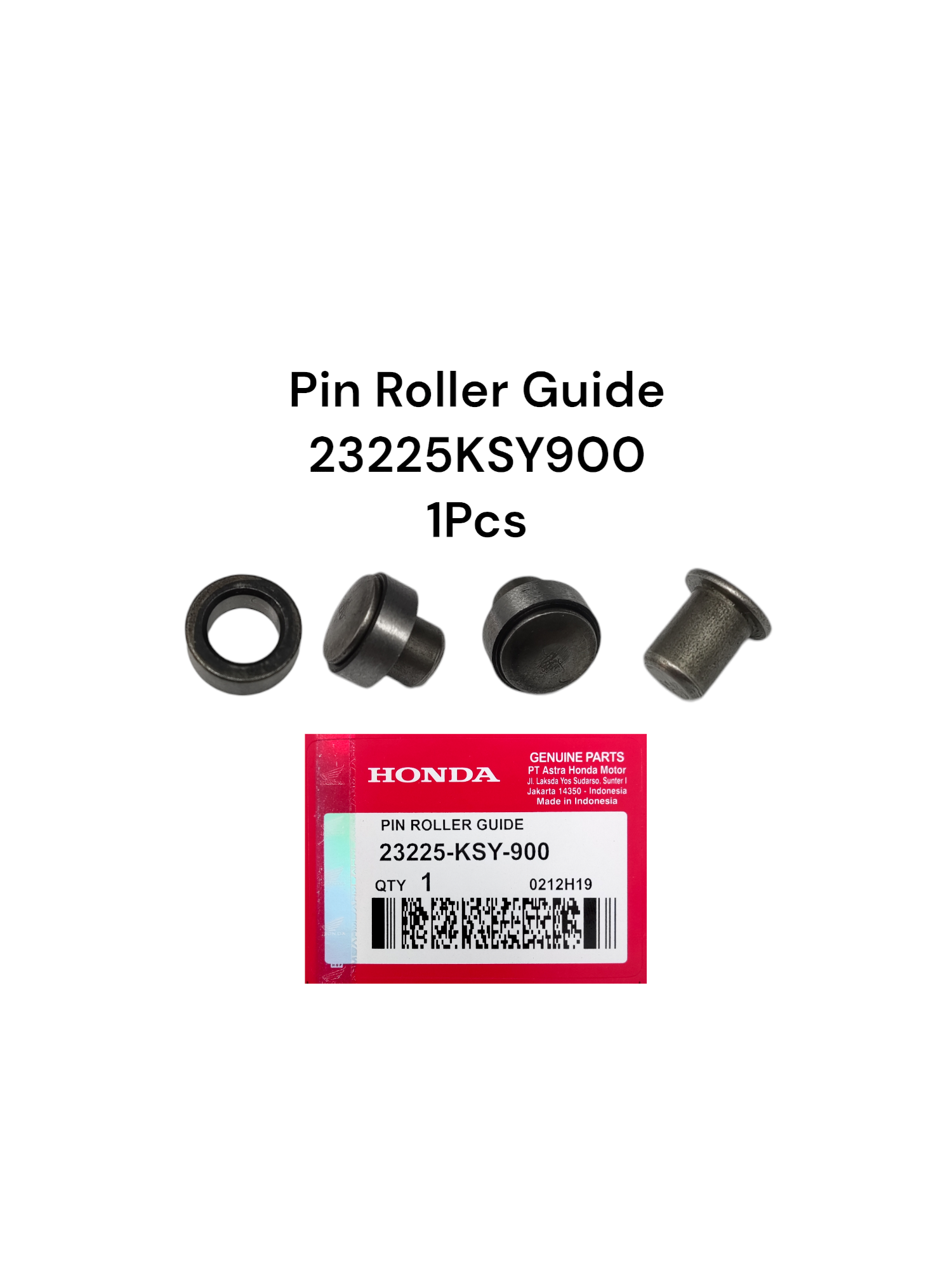 23225KSY900 PIN ROLLER GUIDE PIN PULLY BELAKANG HONDA ADV, BEAT POP ...