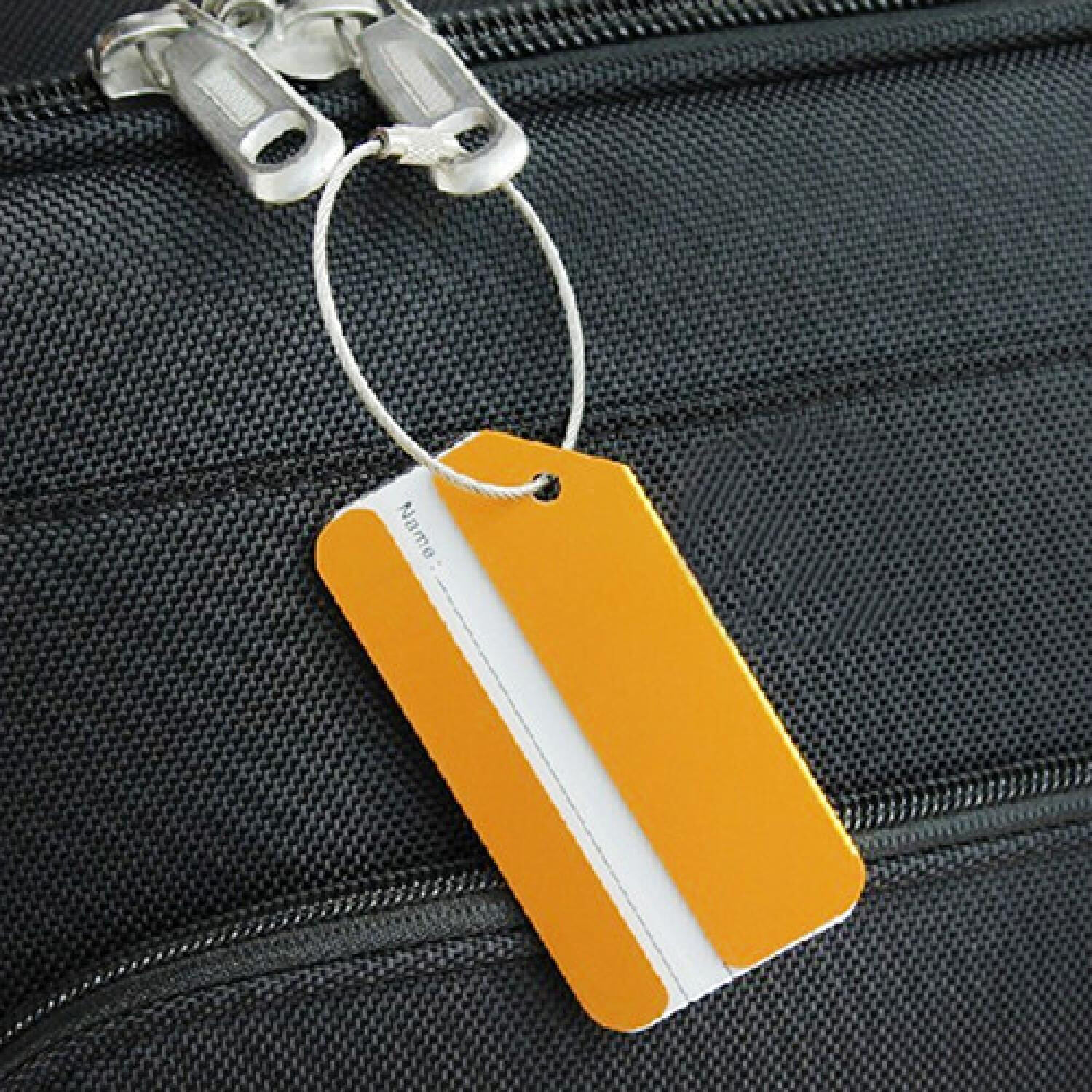 GANTUNGAN NAMA ID PENANDA PENGENAL KOPER TAS TRAVEL LUGGAGE NAME TAG ...