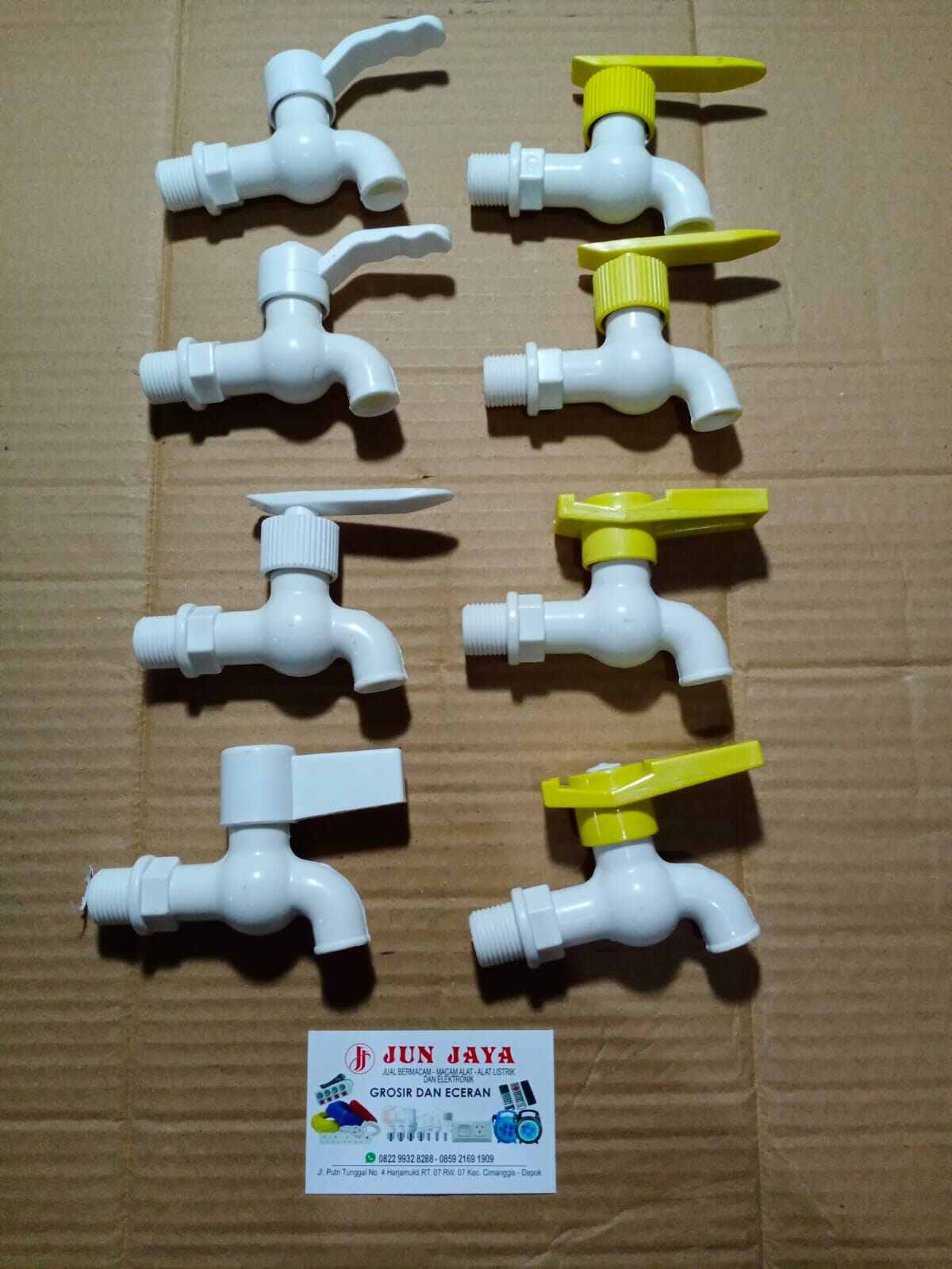 Keran Air Kran PVC Tembok/ Taman KOSS 1/2" inch Keran Plastik asli sni ...