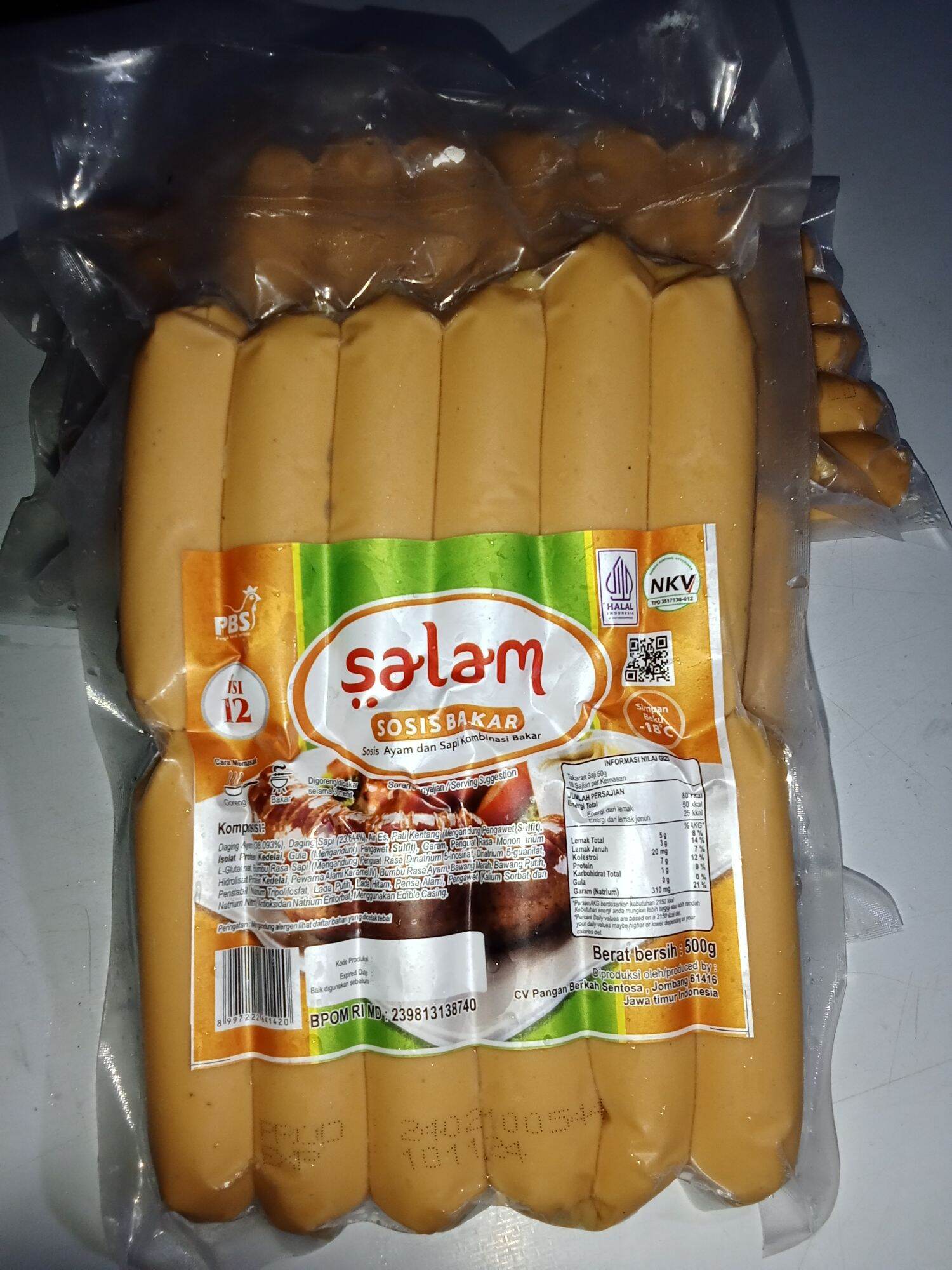 Sosis Bakar Salam Kombinasi Ayam dan Sapi | Lazada Indonesia