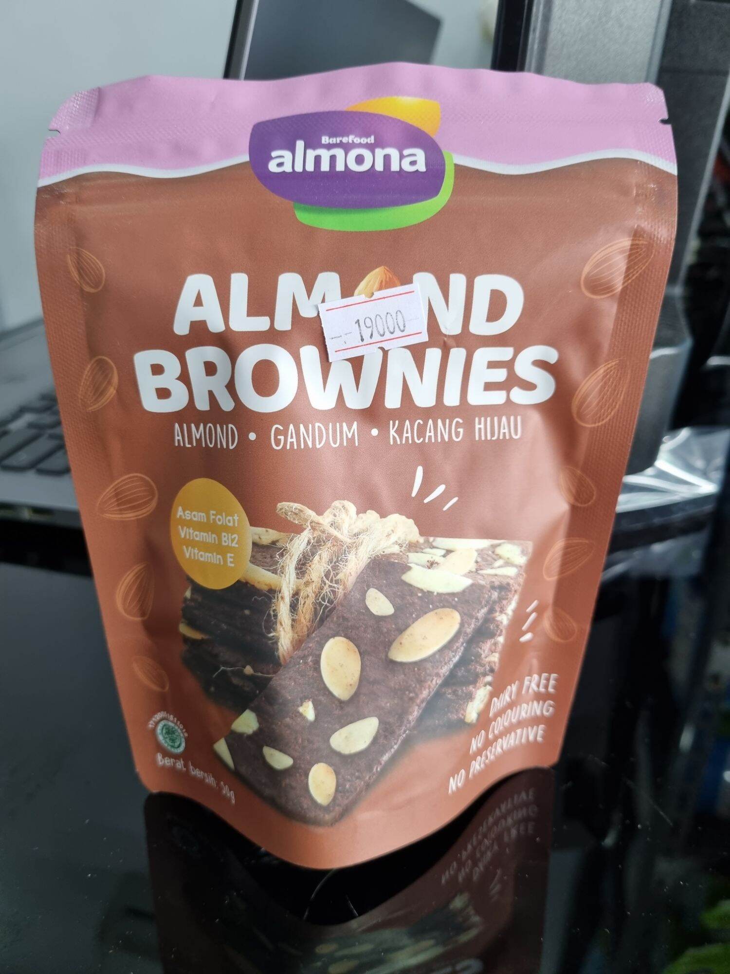 almond brownies almona 50 gram exp jan 2023 | Lazada Indonesia