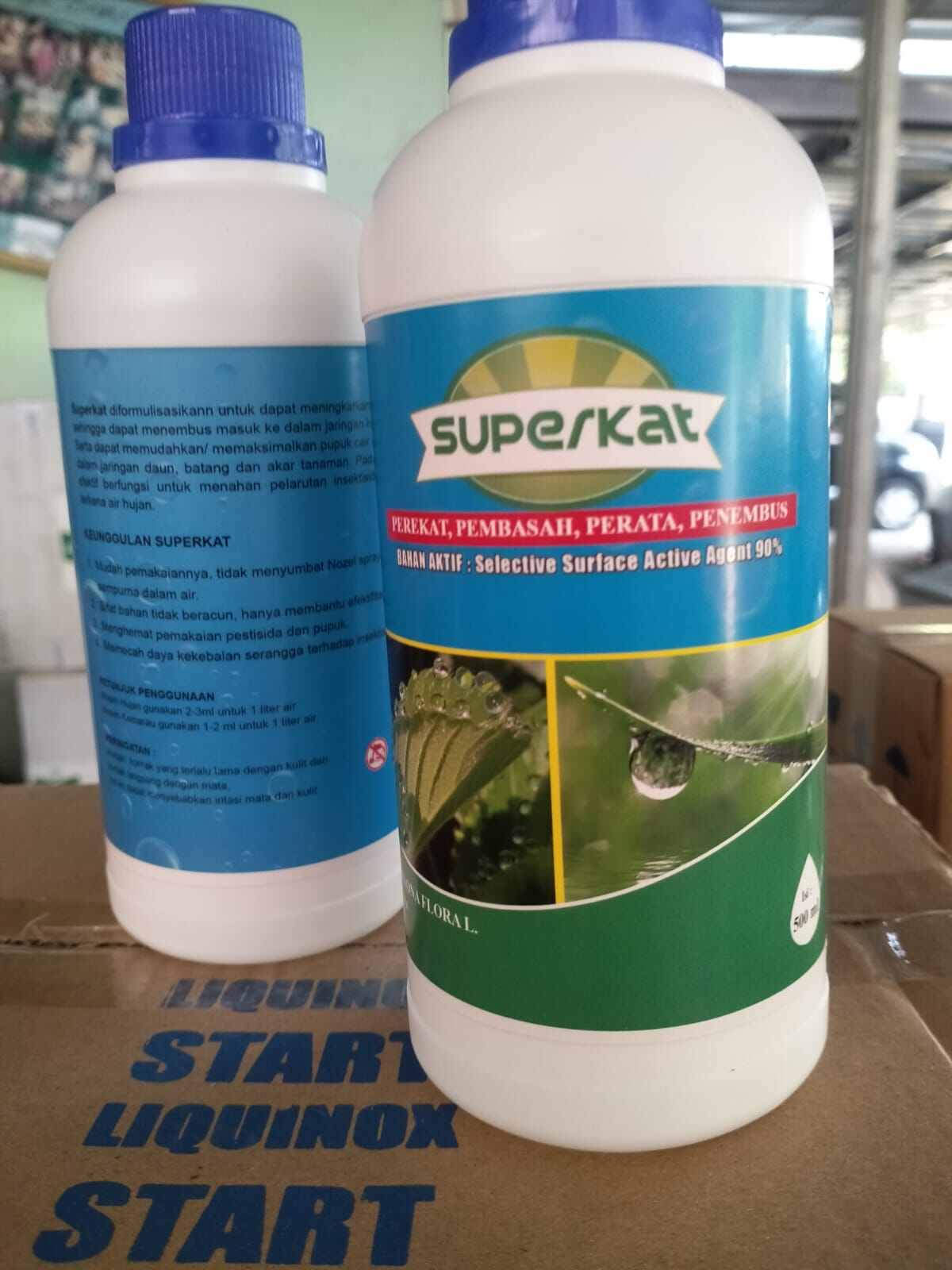 Superkat 500ml Perata Penembus Pengkilap Pestisida dan Pupuk | Lazada ...