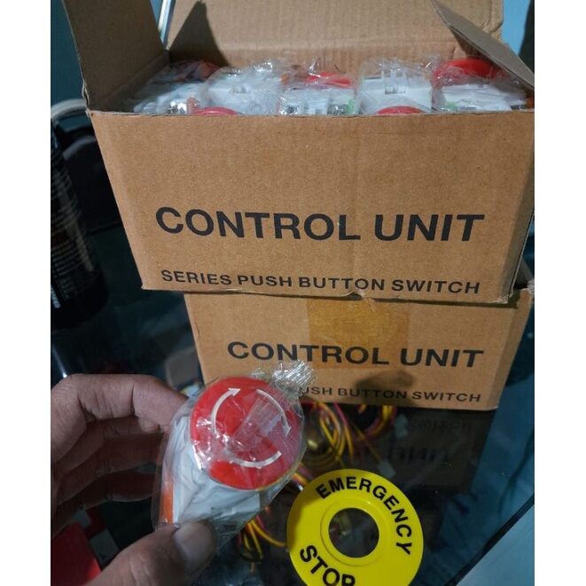 Tombol Emergency Stop Untuk Pom Mini Pertamini Digital Merek Fort ...