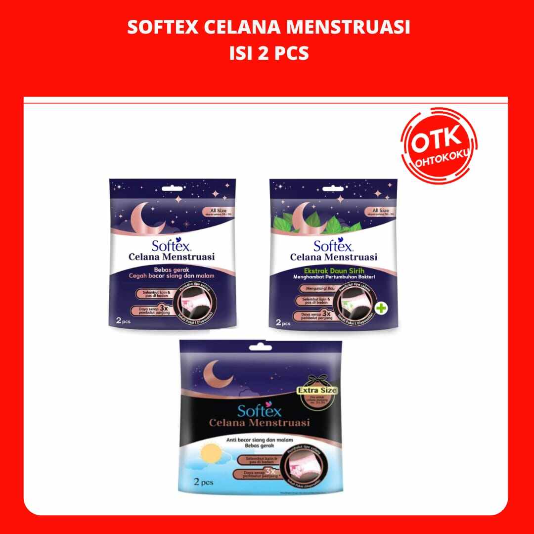 CELANA MENSTRUASI SOFTEX 2S | Lazada Indonesia