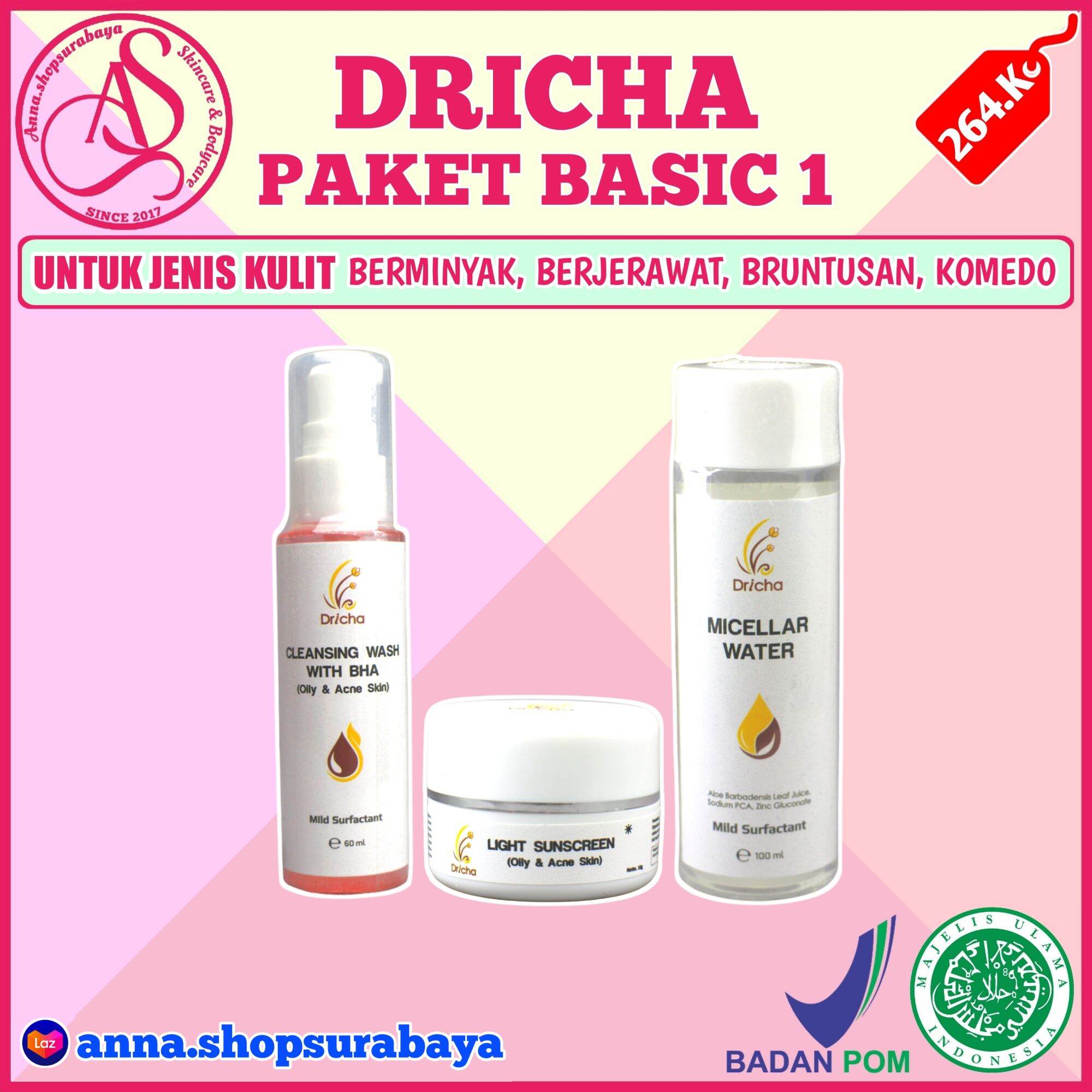 DRICHA BASIC 1 | Lazada Indonesia
