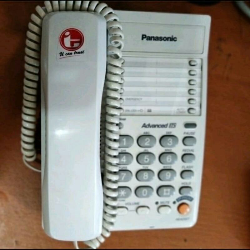 Telepon rumah indihome panasonic kx t2373 second putih | Lazada Indonesia