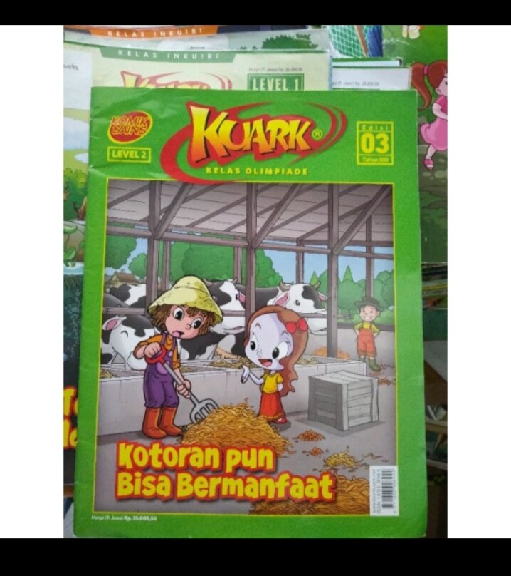 MAJALAH KUARK LEVEL 1 DAN 2 | Lazada Indonesia