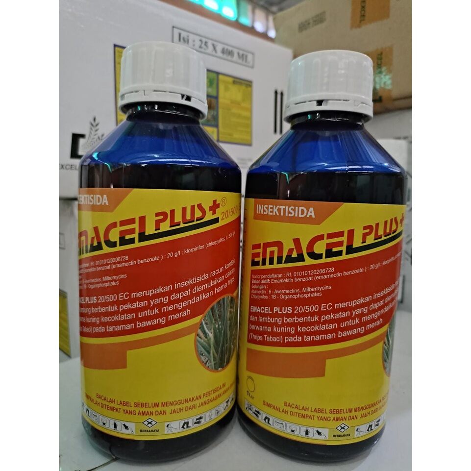 Emacel plus 1 liter insektisida pestisida Obat Pertanian obat sawah ...