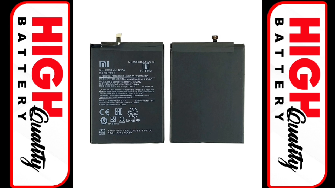 Baterai Xiaomi Redmi 9 / Note 9 / Redmi 10X / Redmi 10x Pro Battery ...