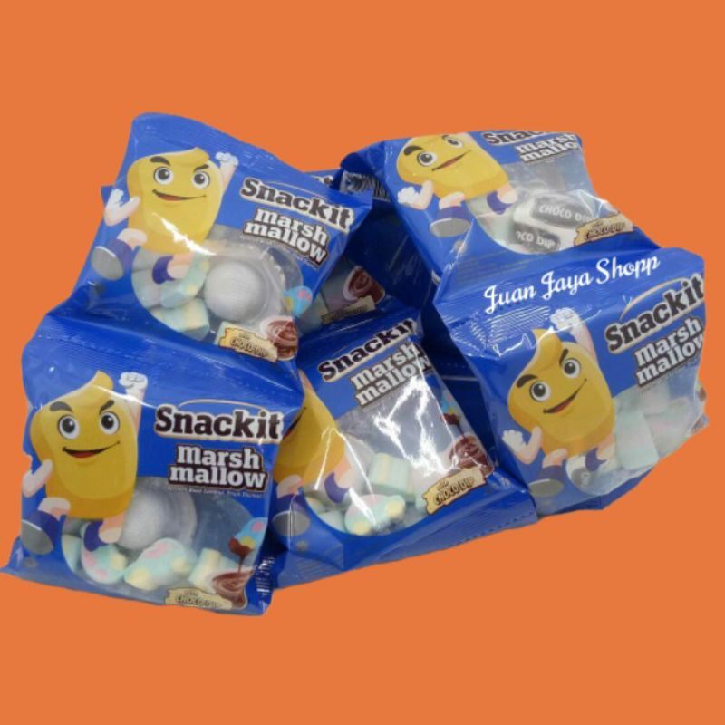 SNACKIT Permen Marshmallow 1 Pak / Renceng isi 10 Sachet | Lazada Indonesia