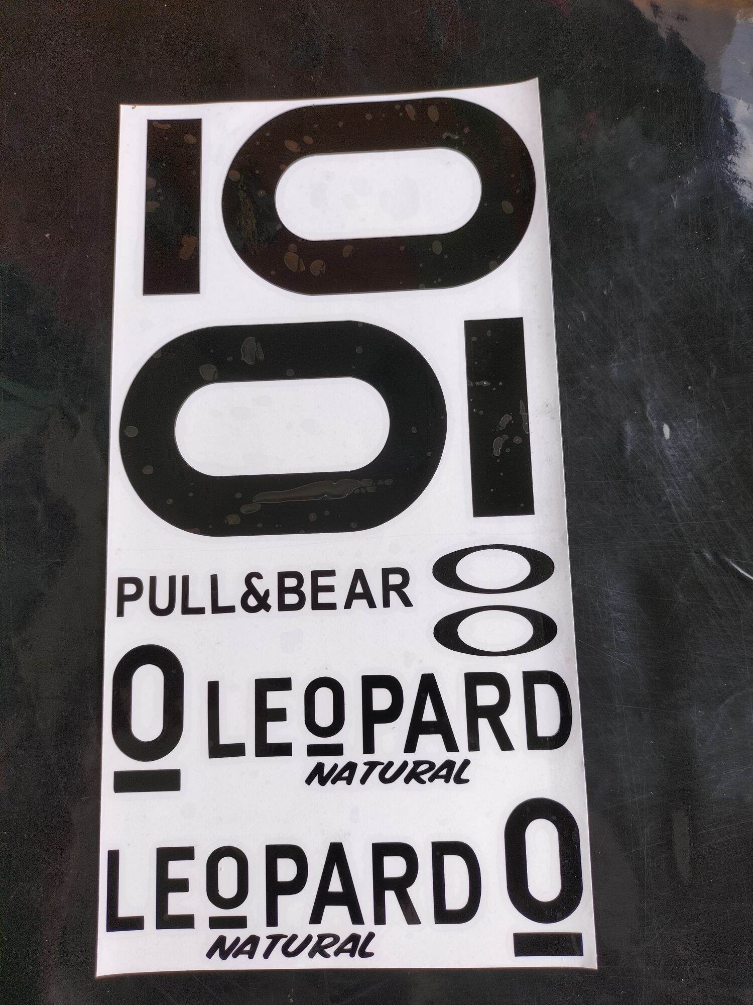 STIKER CUTTING HELM LEOPARD | Lazada Indonesia