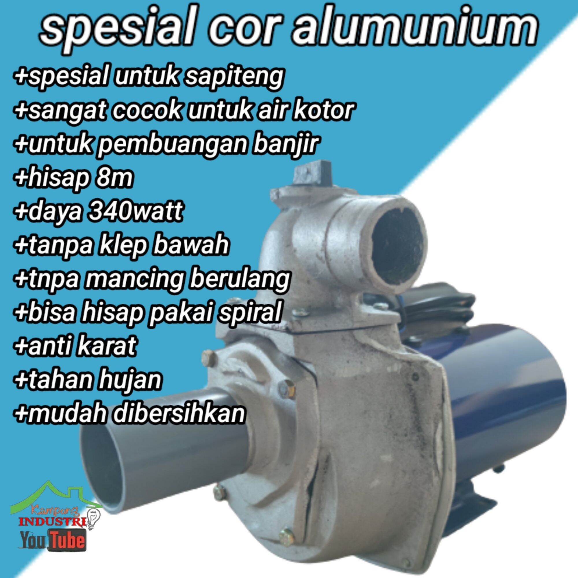 Water pump dinamo sedot wc mesin pompa air 1,5 inch modifikasi diesel ...