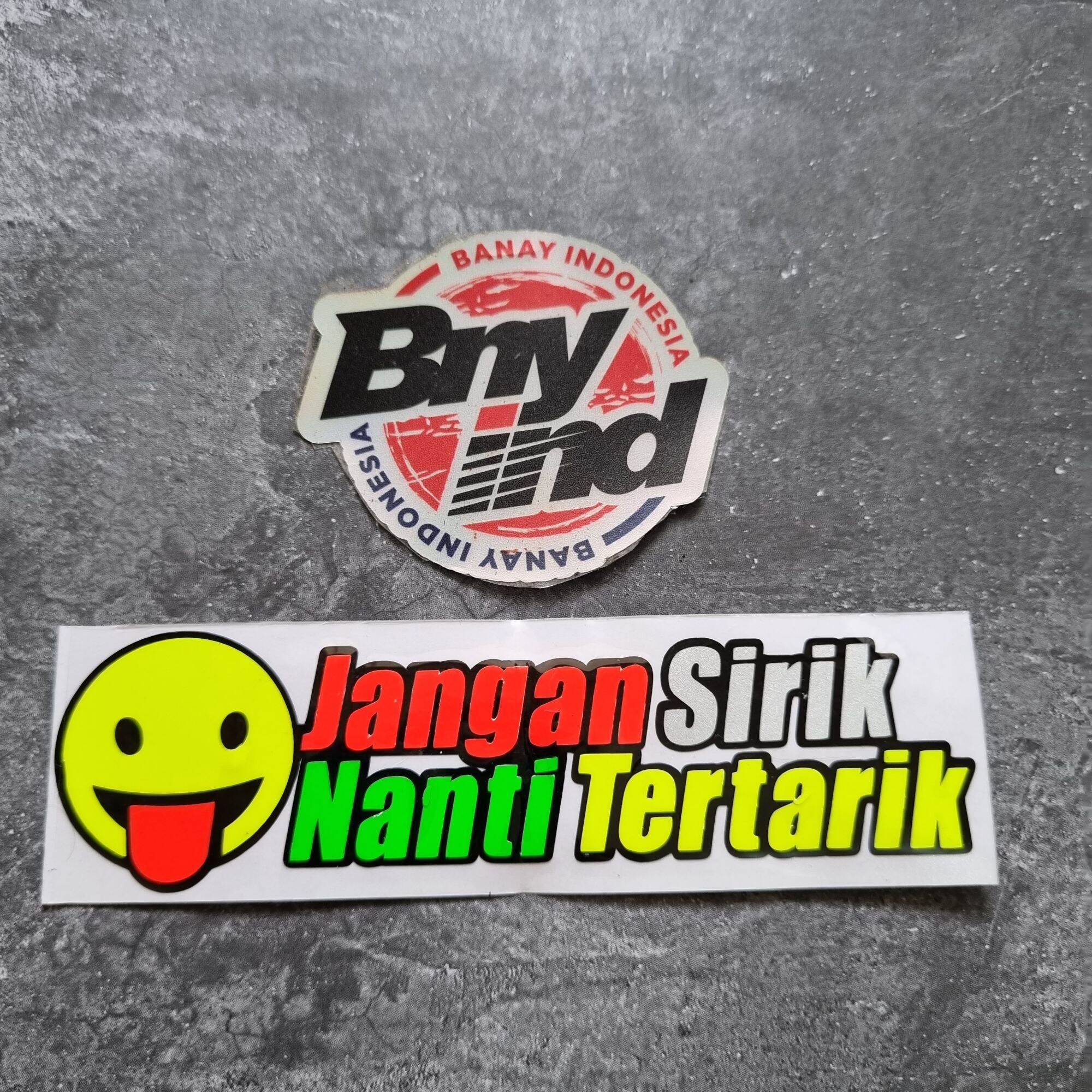 STICKER STIKER KATA KATA LUCU CUTTING | Lazada Indonesia