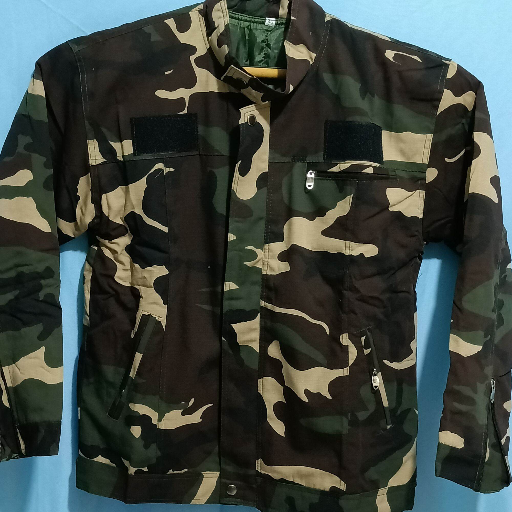 JAKET JANGKIS LORENG NATO /BANSER +/NAMA | Lazada Indonesia