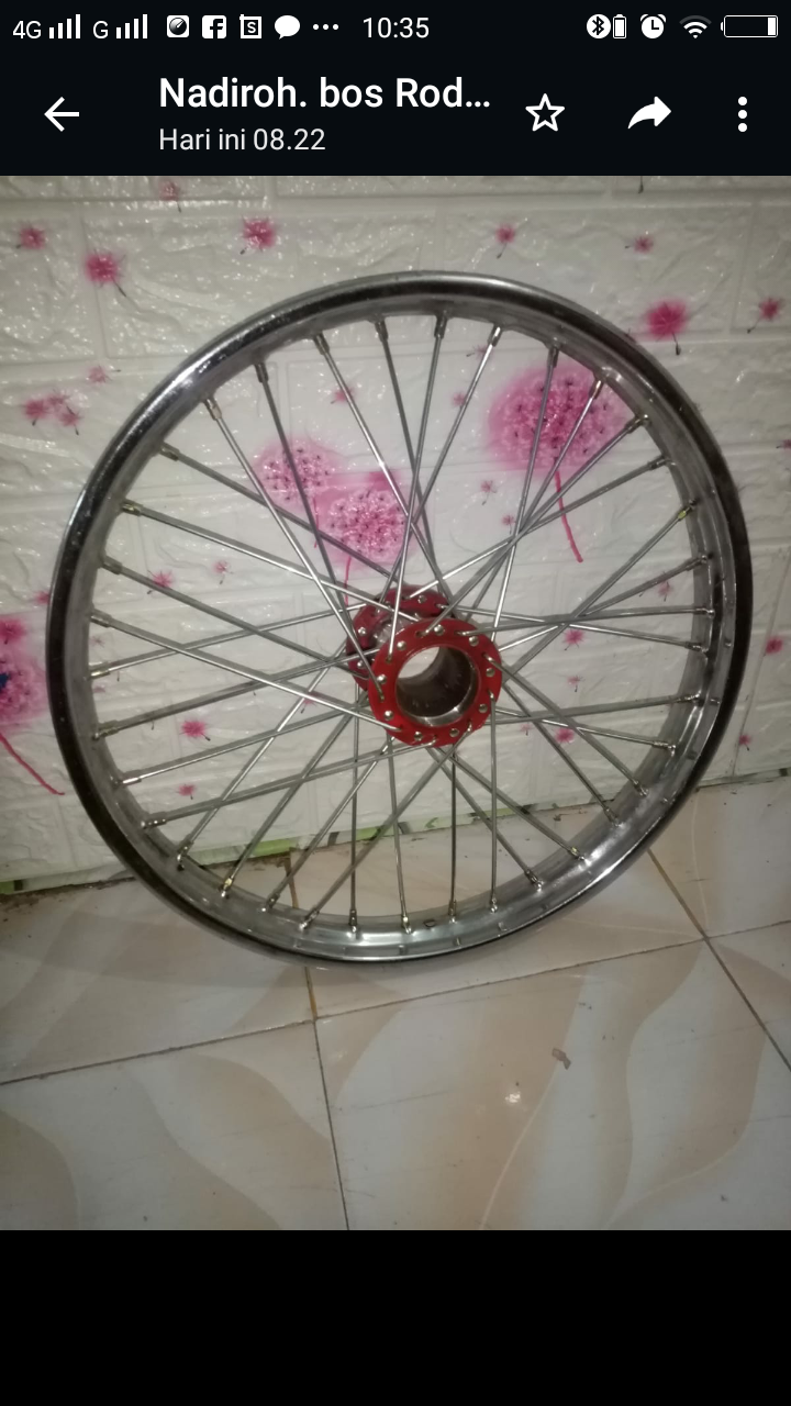 VELG RoDa GEROBAK DORONG/ANGKUT RUJI MOTOR ukuran 275/17 | Lazada Indonesia