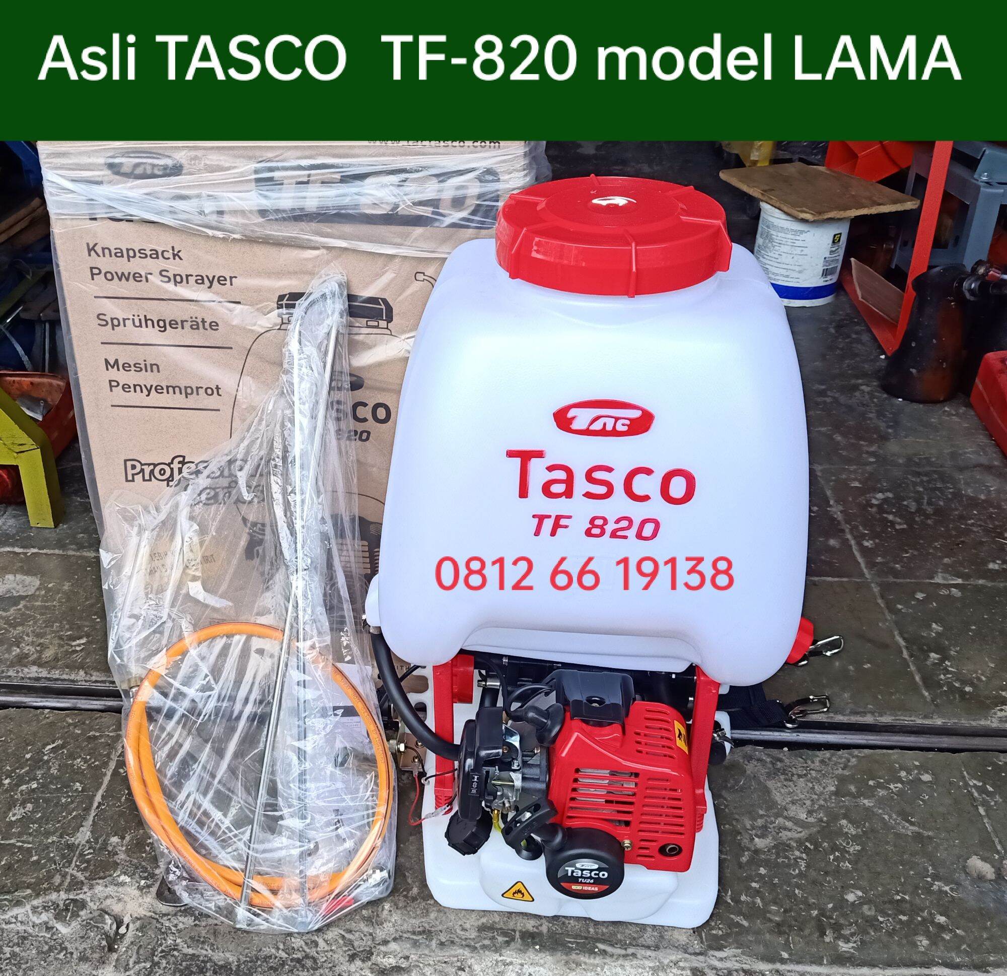 Mesin Semprot Hama Asli TASCO TF-820 20 liter. Tangki model Lama. 100% original TASCO TF-820 ...