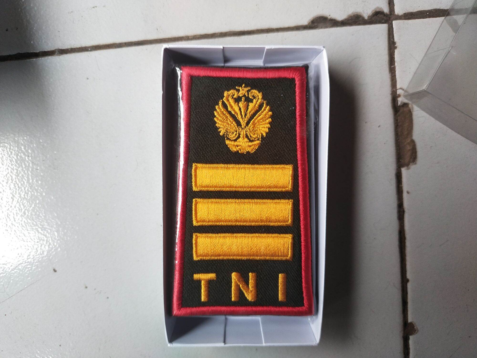 PANGKAT TNI PDH PDU, LETDA, LETTU, KAPTEN | Lazada Indonesia