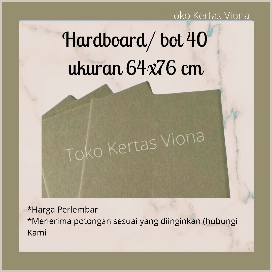 Hardboard/ bot/ kertas karton kuning 40 ukuran 64x76 cm | Lazada Indonesia