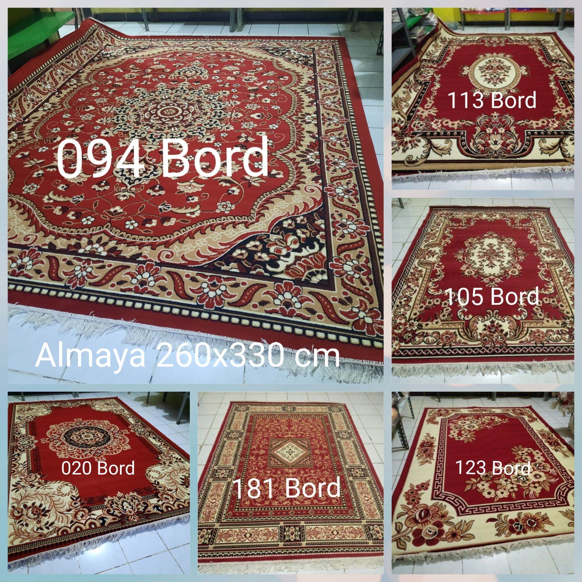 Karpet Permadani Besar Mega Jumbo Almaya 260x330 cm | Lazada Indonesia