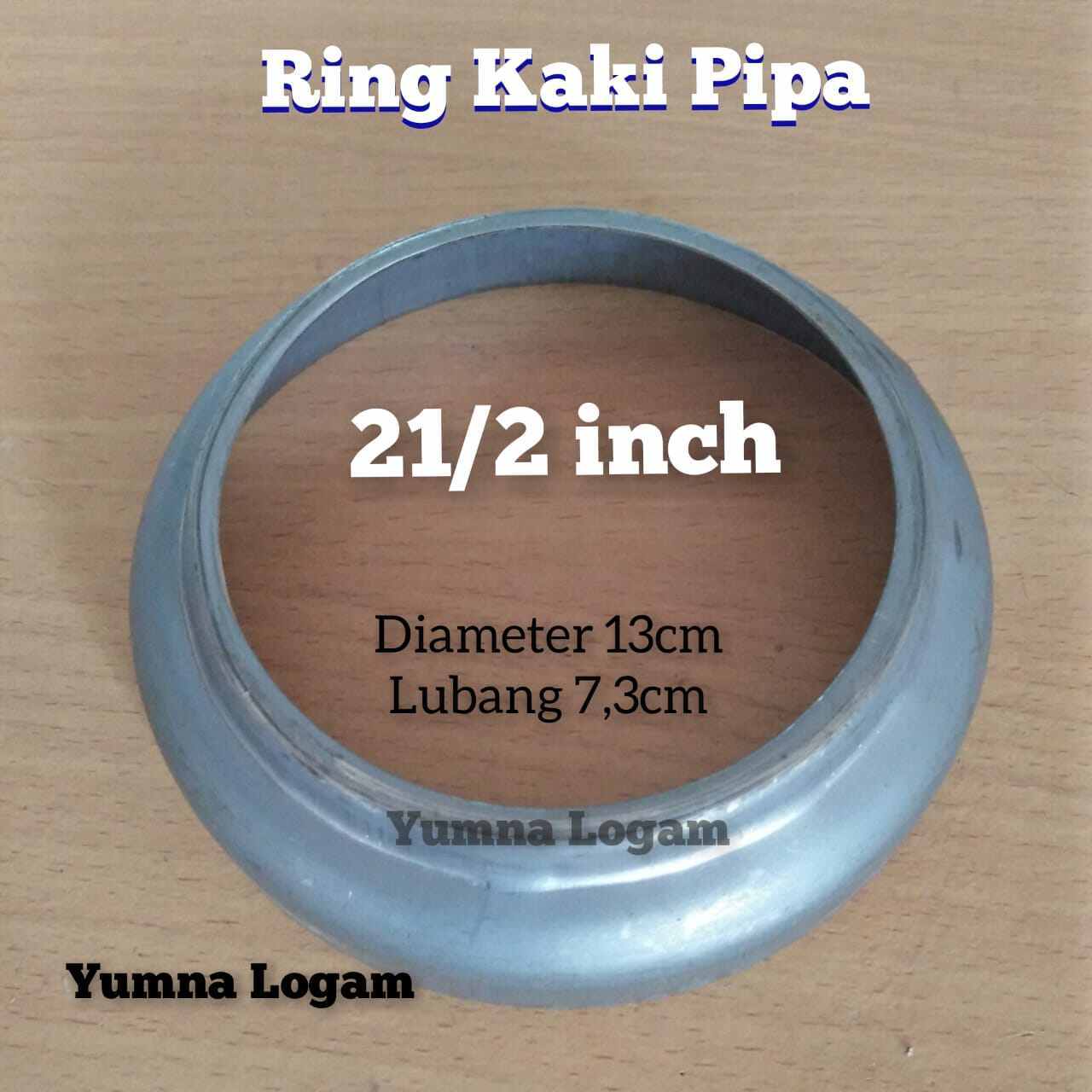 20 pcs ring tapak kaki pipa 21/2 inch ornamen aksesoris asesoris pagar ...