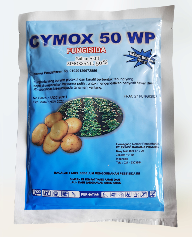FUNGISIDA CYMOX 50WP untuk mengendalikan penyakit hawar daun pada ...