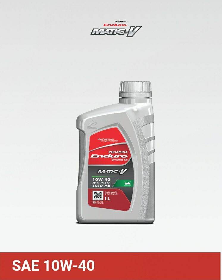 ENDURO MATIC-V SAE 10W-40 isi 1 liter memenuhi tingkat kinerja API SN ...