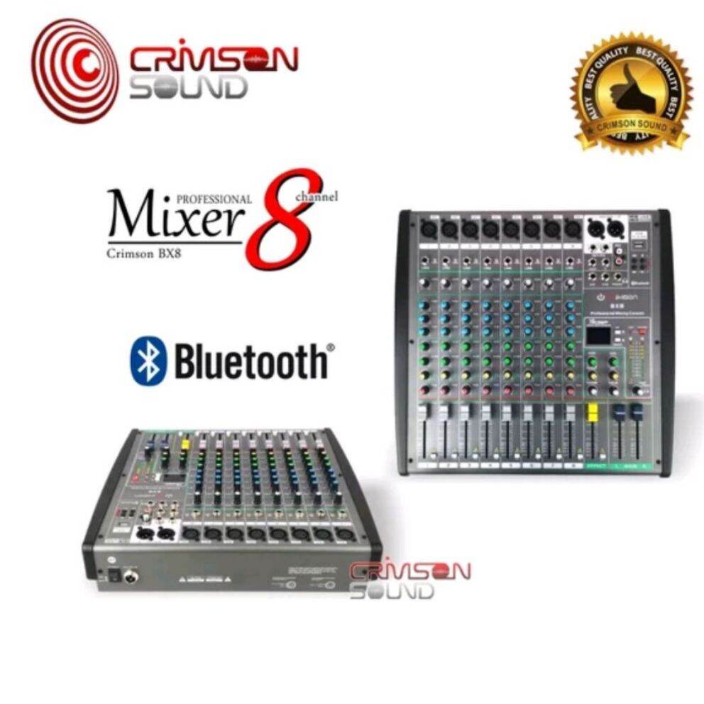 mixer equalizer reverb 8ch Crimson | Lazada Indonesia