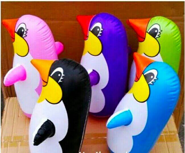 balon tinju character penguin isi pasir tinggi 22cm | Lazada Indonesia