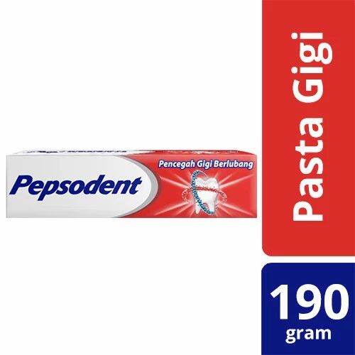 PEPSODENT BESAR 190 gr Pepsoden Pasta Gigi Original Putih | Lazada ...