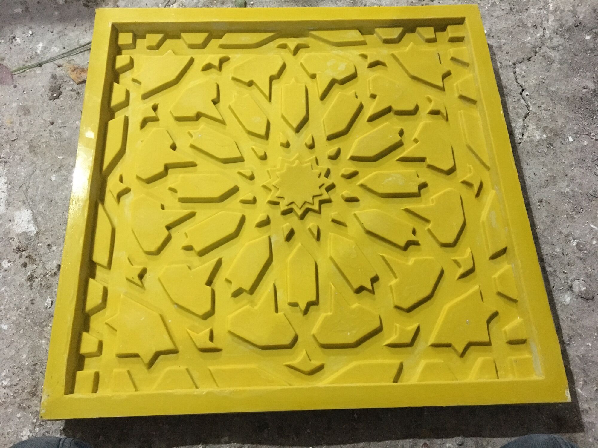 Cetakan panel dinding cor/gypsum 50x50 cm | Lazada Indonesia