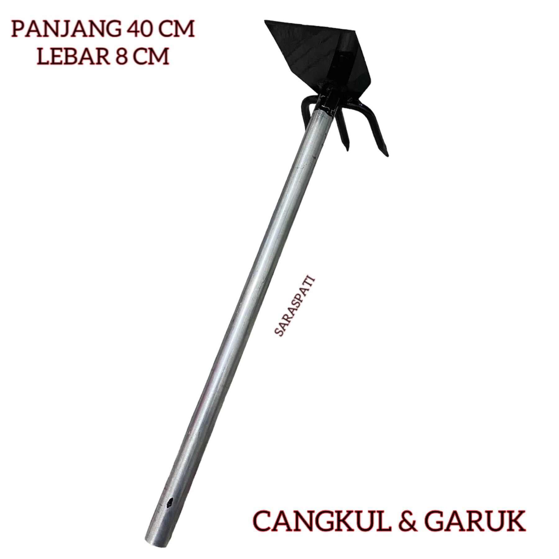 Cangkul Garpu 2 in 1 Cangkul tanaman dan garukan sampah - Alat ...