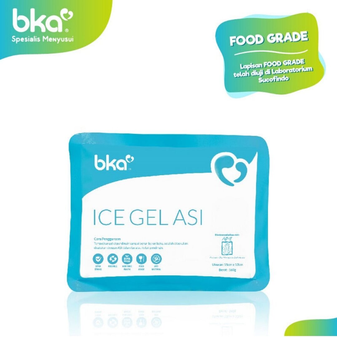 BKA Ice Gel ASI Ice Gel/Pendingin ASI BKA Ukuran 160 gram 160 gr 160gr | Lazada Indonesia