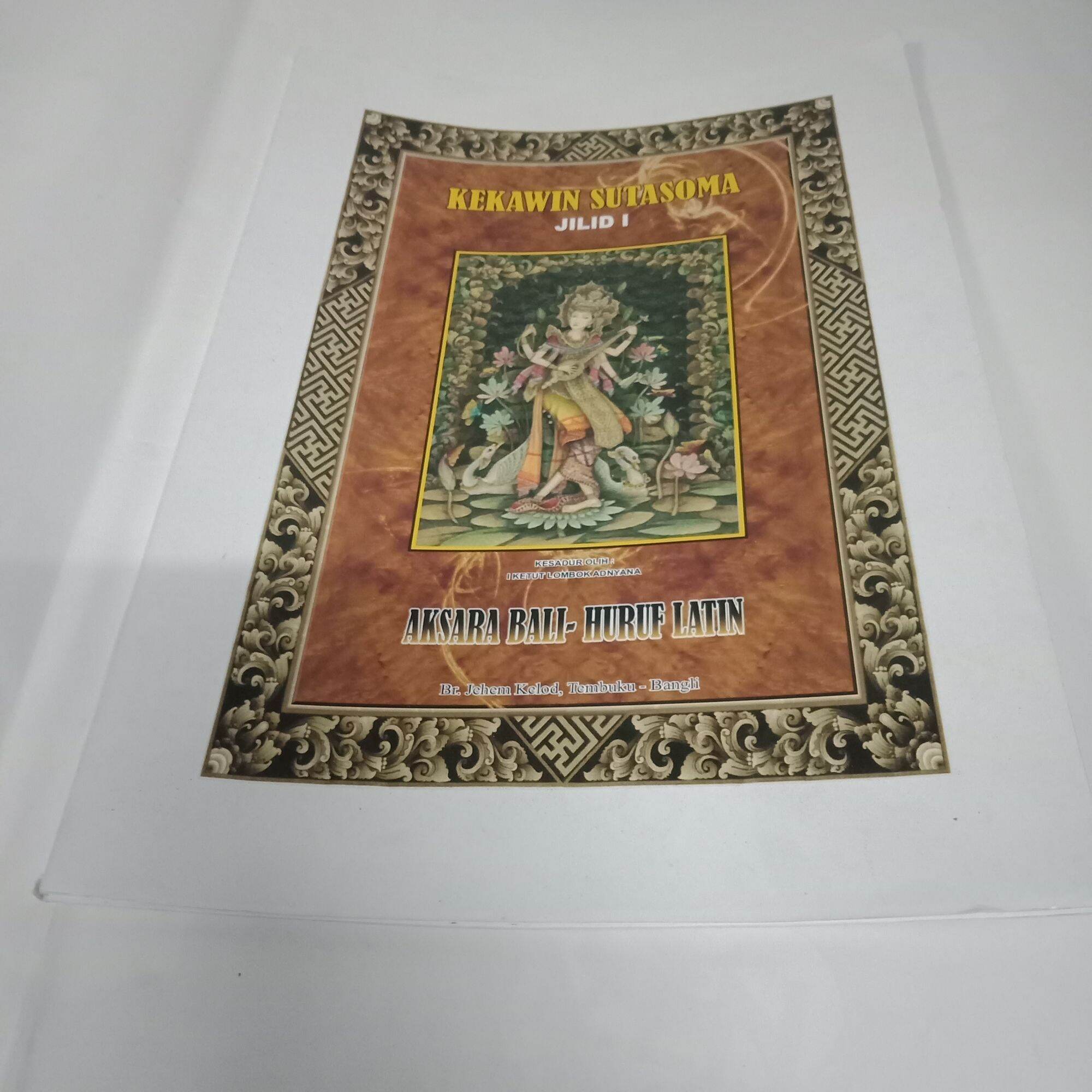 Buku Kekawin Sutasoma terjemahan latin jilid 1 Agama Hindu | Lazada ...