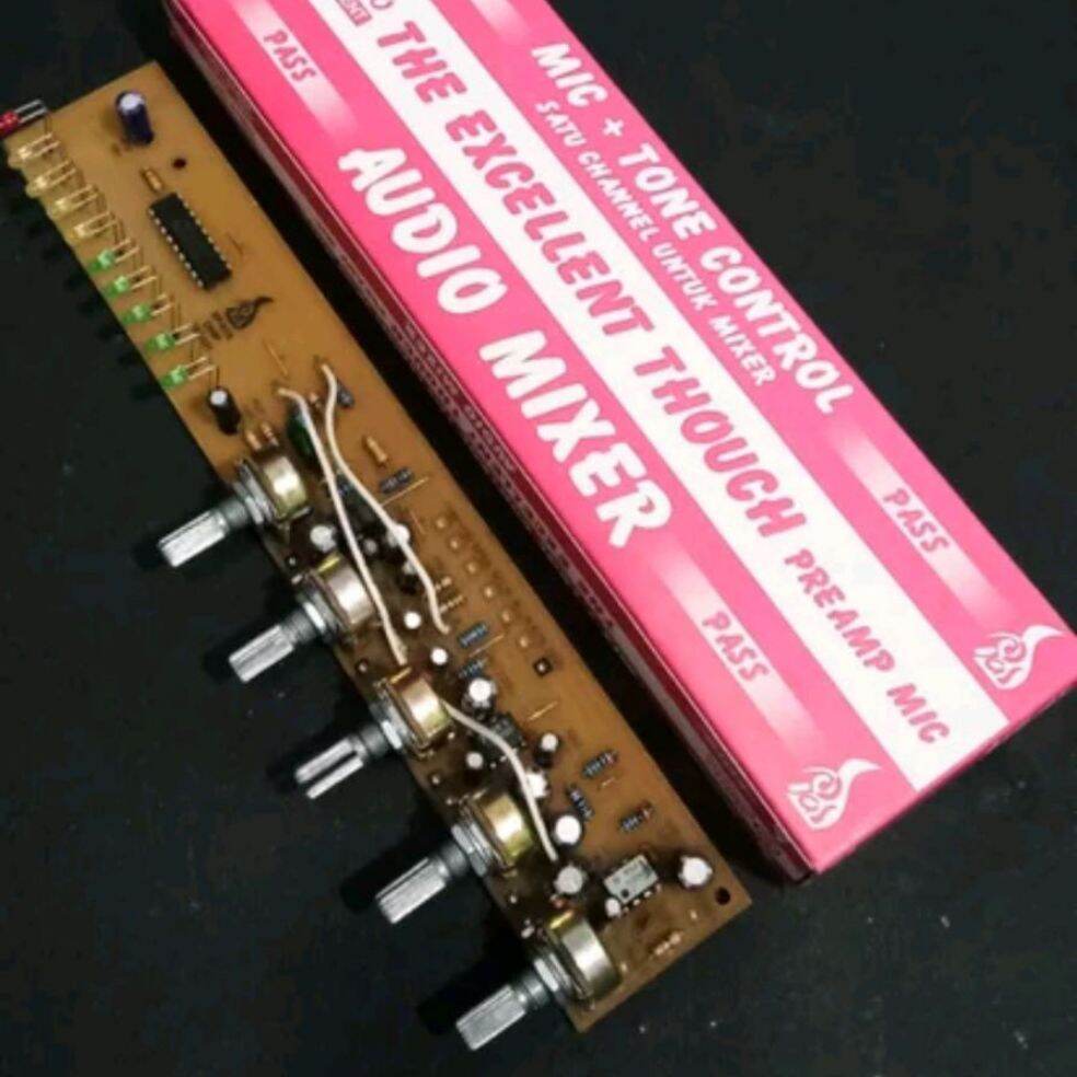 Audio Mixer Mic Plus Tone Control by PASS SP 019 | Lazada Indonesia