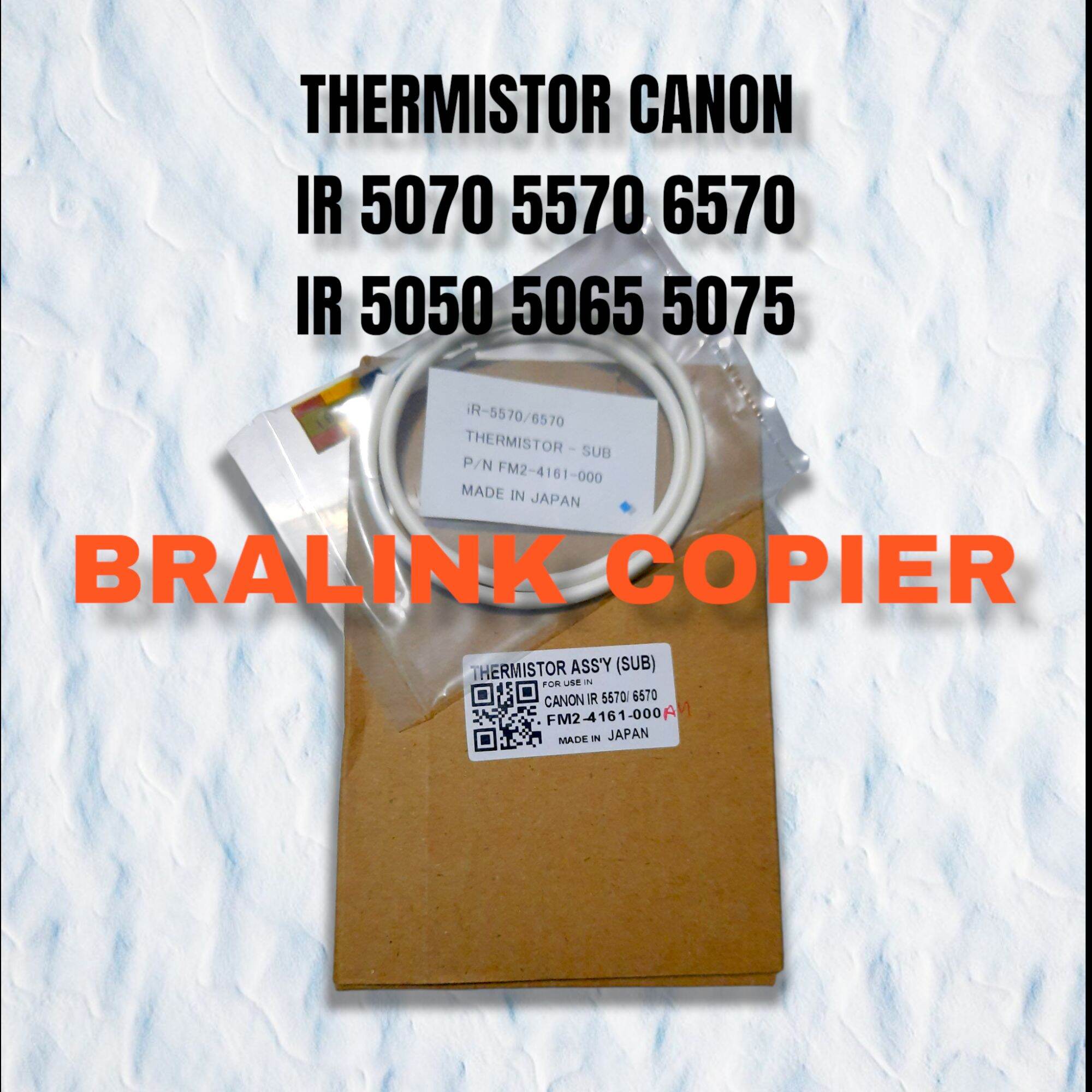 THERMISTOR SUB CANON IR 5000 5020 6570 5050 5075 ORIGINAL | Lazada ...