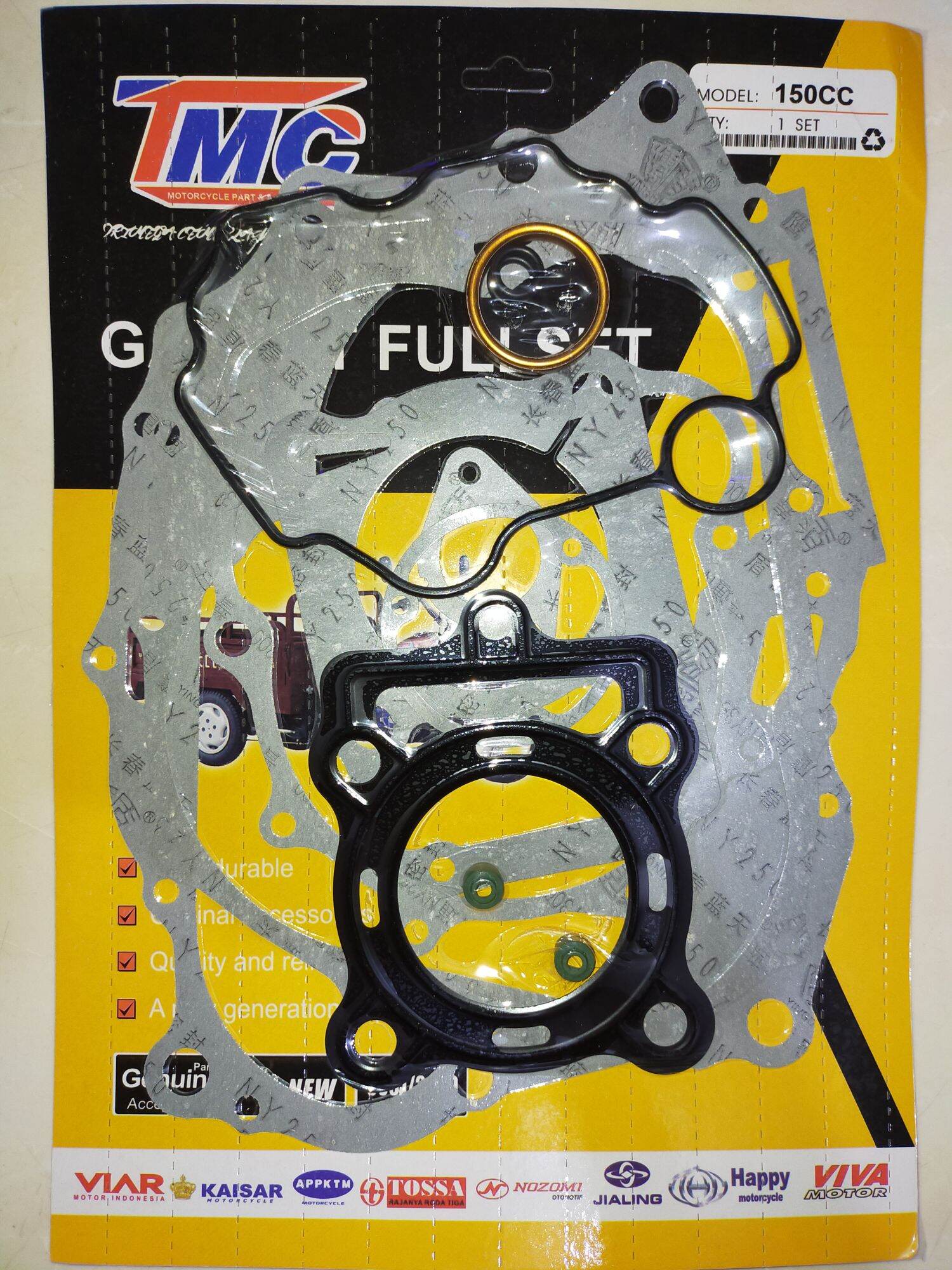 paking Full set 150 - 200Cc motor Roda tiga tipe radiator Kaisar, Appktm, HTM,Viar, dll | Lazada ...